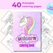 40 Unicorn Coloring Pages for Kids | Fun & Creative Unicorn Coloring ...