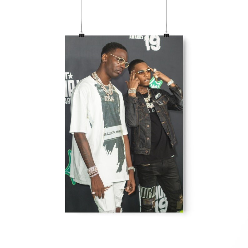 Young Dolph & Key Glock Hip-hop Poster - Etsy