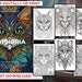 Stress, Anxiety Relief, Cat Coloring Pages, Intricate Mandala Designs ...