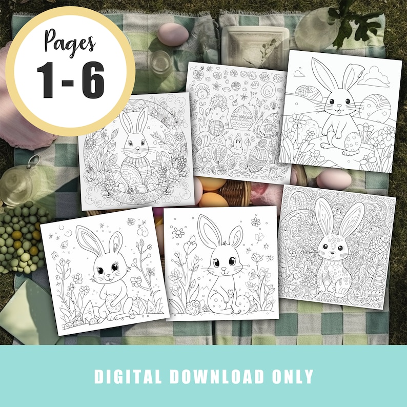 Easter Coloring Pages for Kids, Easter Games, Easter Coloring Pages ...