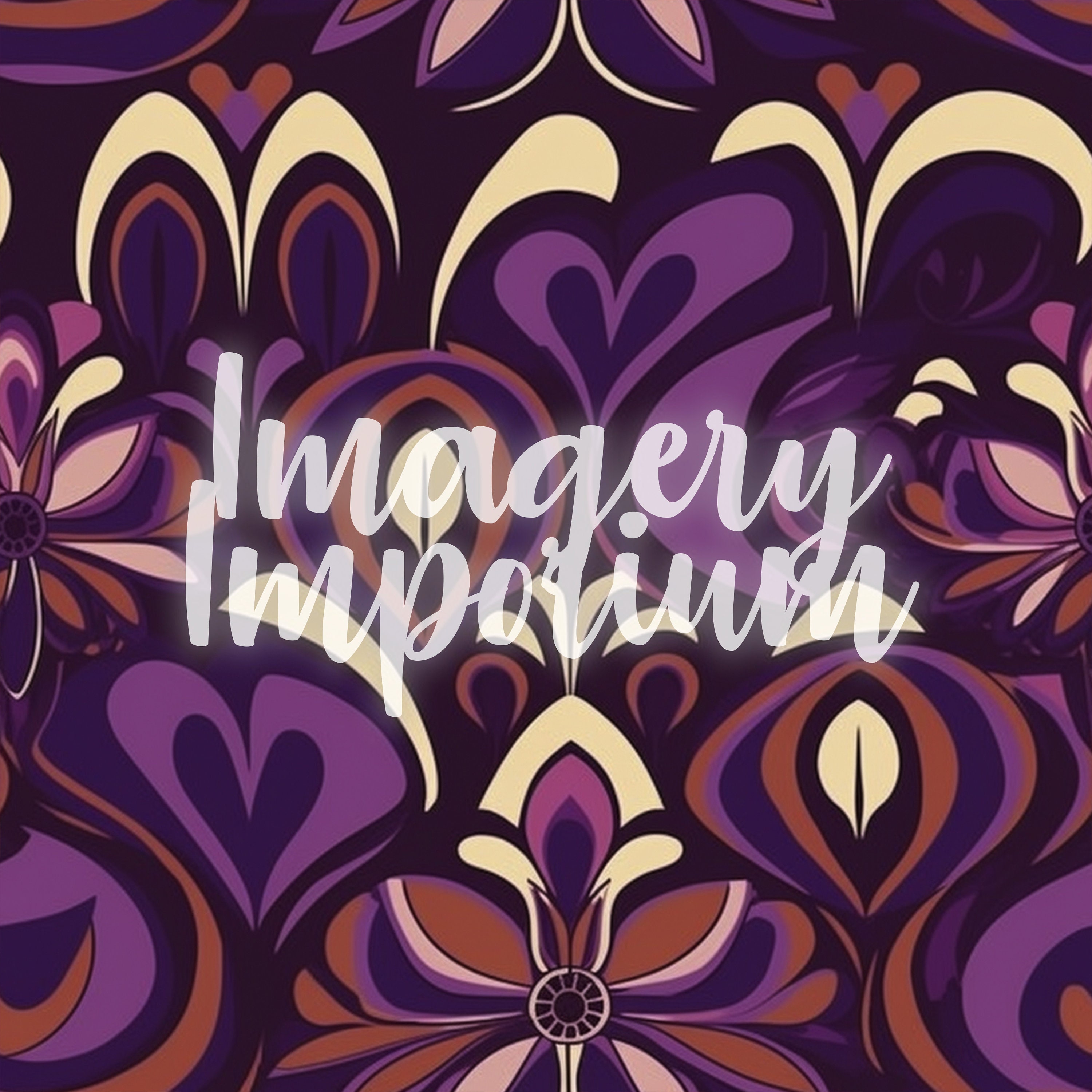 Purple Retro Digital Paper 14 Designs 12x12in Commercial Use ...