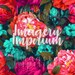 Seamless Digital Paper Summer Floral Medley Bold Colors Bright Flower ...
