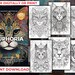 Stress, Anxiety Relief, Cat Coloring Pages With Intricate Mandala ...