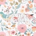 Mother's Day Digital Paper, Seamless Background, Bridal Shower ...