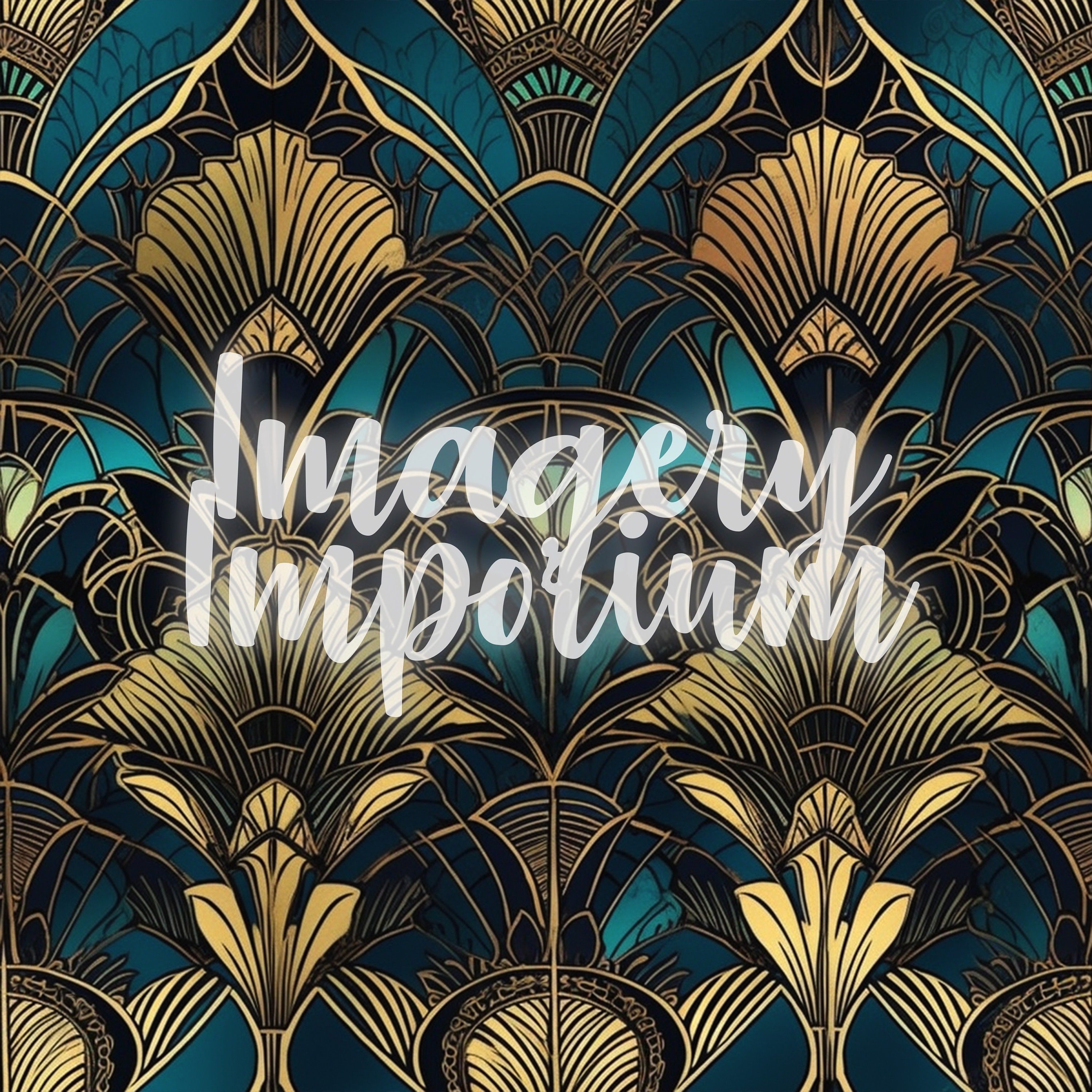 Art Deco Digital Paper, Seamless Deco Patterns With Geometric Designs ...