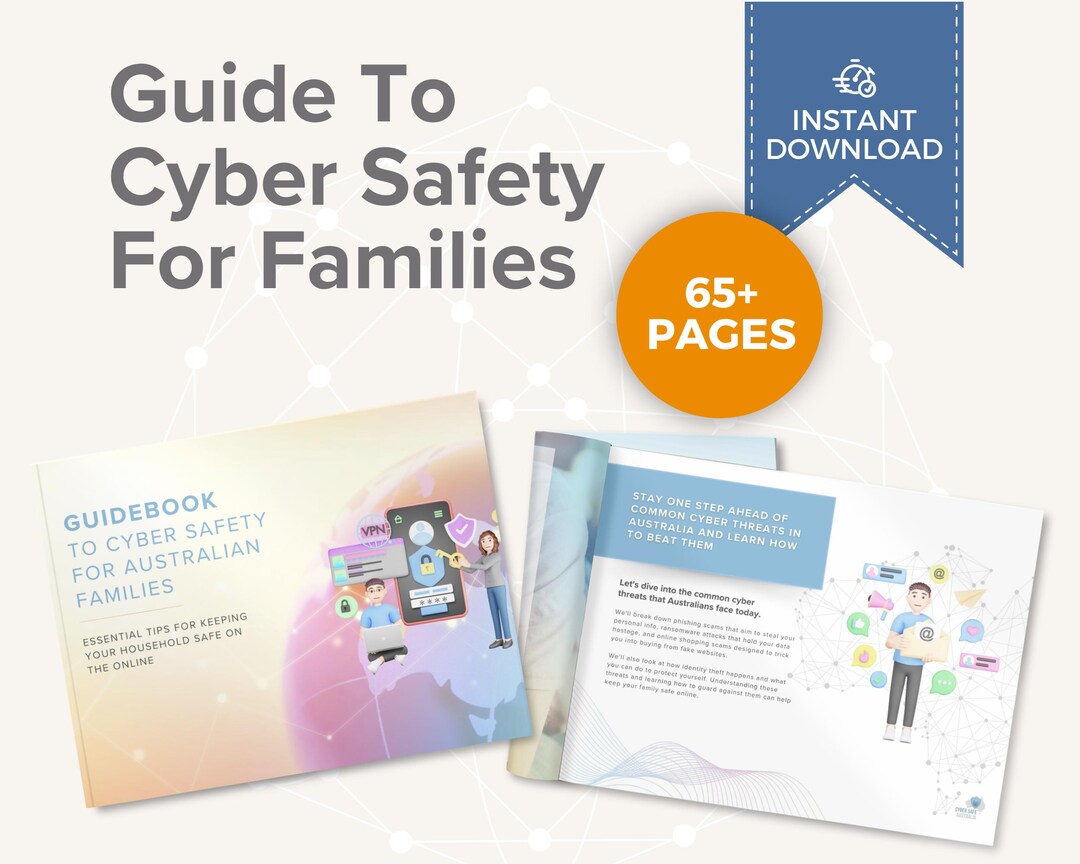 Cyber Safety Family Guide Cyber Security Guidebook Digital Download ...