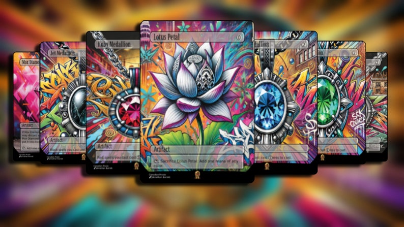 Magic: the Gathering Alternate Art Cards - Etsy