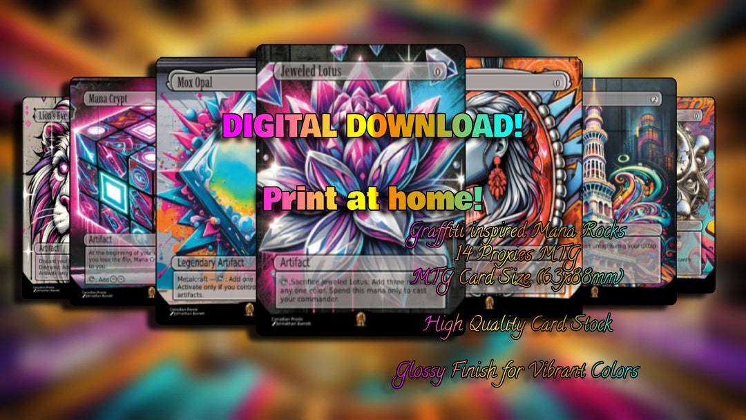 Magic: the Gathering Alternate Art Cards - Etsy