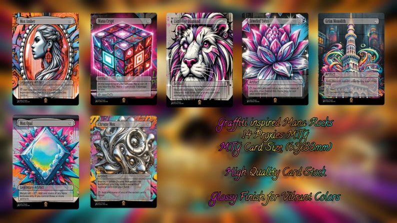 Magic: the Gathering Alternate Art Cards - Etsy