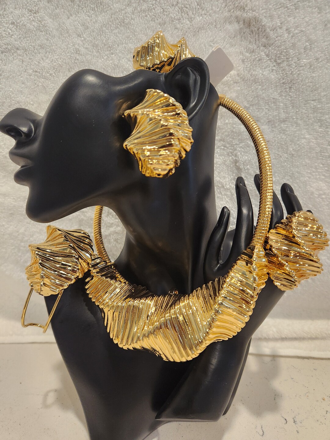 Non Tarnish Gold Necklace Set - Etsy