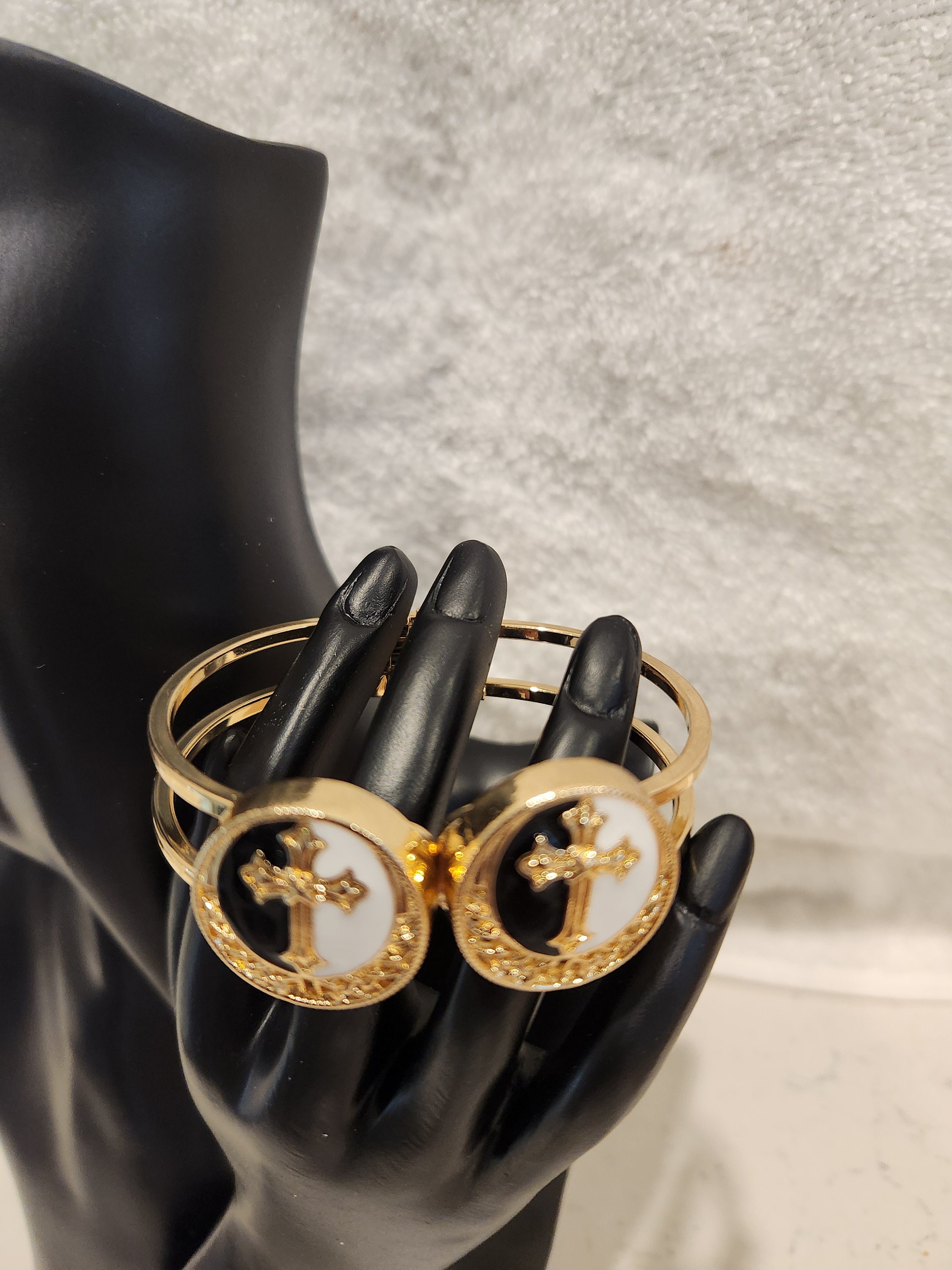 Non Tarnish Gold Bangle Bracelets - Etsy