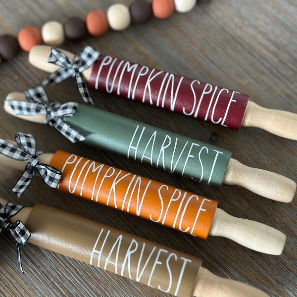 Fall Rolling Pin - Etsy