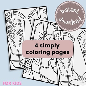 Cute Cowgirl Coloring Pages - Printable Color Worksheets for Kids - Fun ...