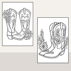 Cute Cowgirl Coloring Pages - Printable Color Worksheets for Kids - Fun ...
