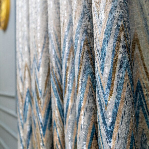 Chevron Curtains - Etsy