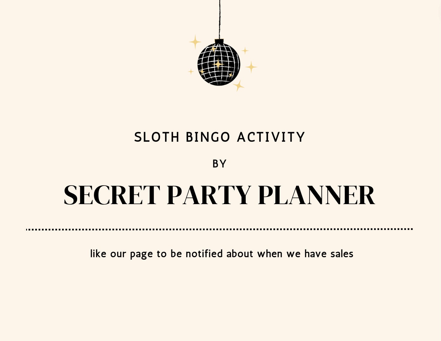 Sloth Birthday Bingo Kids Glow Birthday Activity Bingo Game Sloth ...