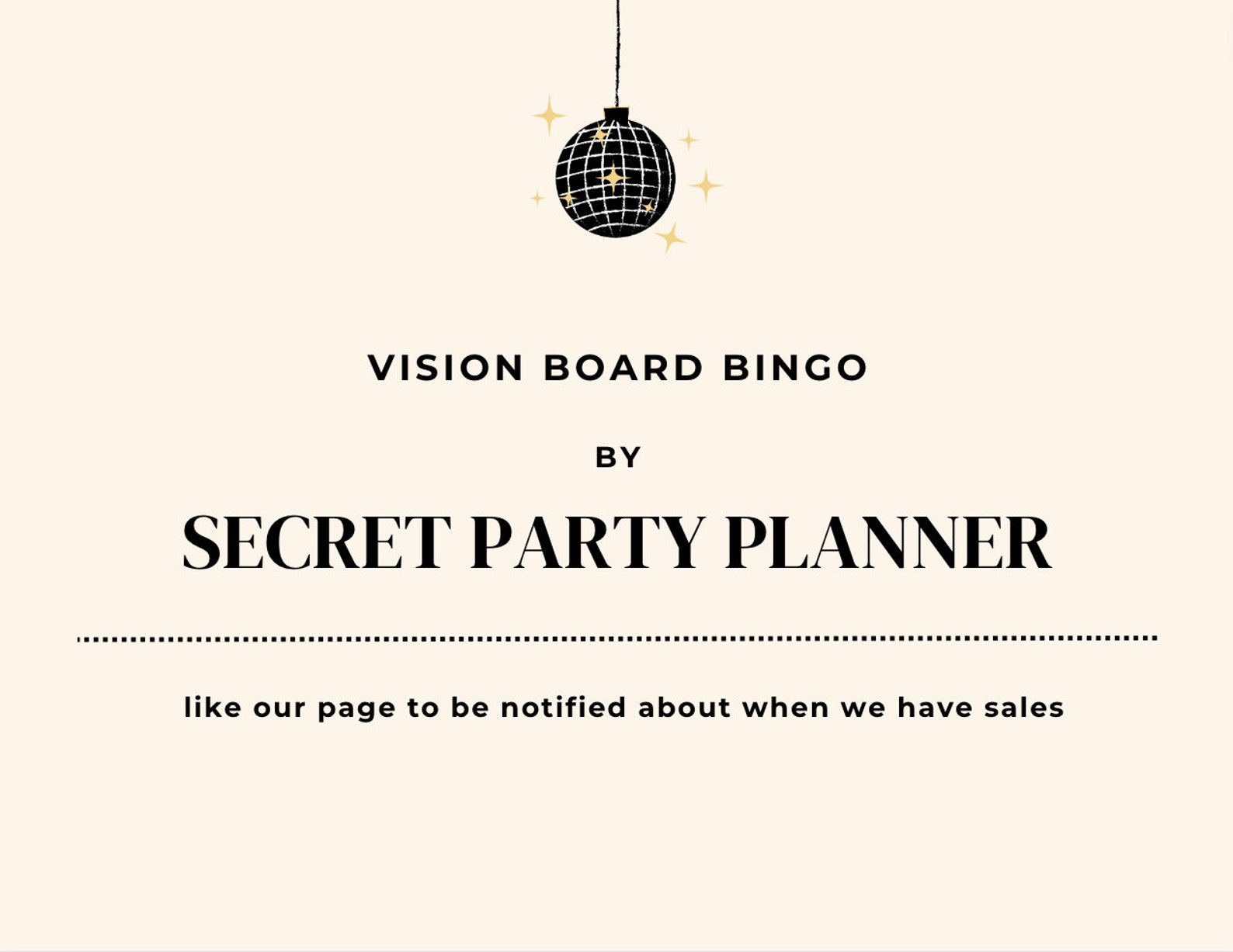 Vision Board Bingo Template | Edit Yourself Resolutions Check off | New ...