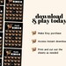Sloth Birthday Bingo Kids Glow Birthday Activity Bingo Game Sloth ...