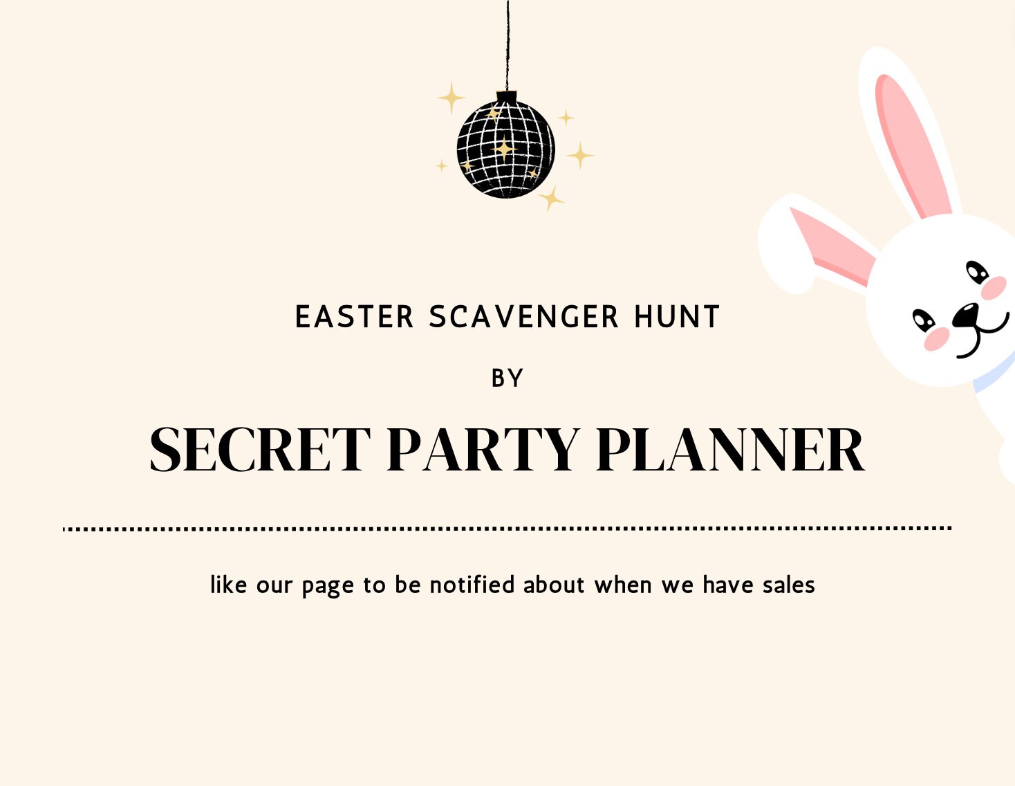 Bunny Theme Easter Scavenger Hunt | Indoor Kids Scavenger Hunt | Easter ...