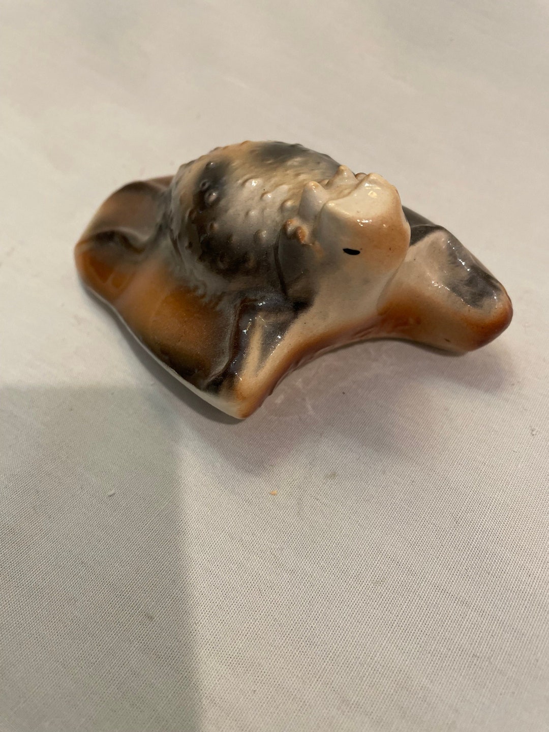 Vintage Old Rip House of Ceramics Horned Toad Frog Figurine - Etsy