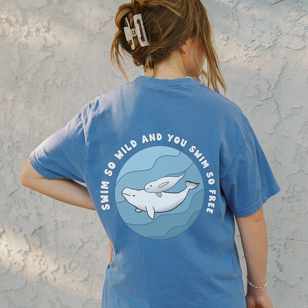 Baby Beluga Whale - Etsy