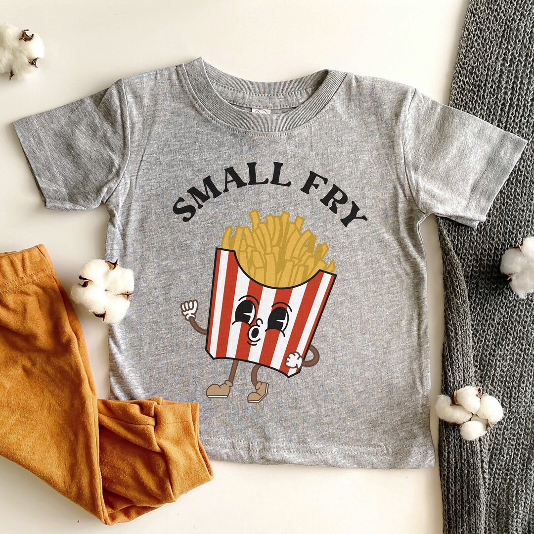 Small Fry Toddler Shirt, Retro Fries Shirt, Retro Fries Kid Shirt ...