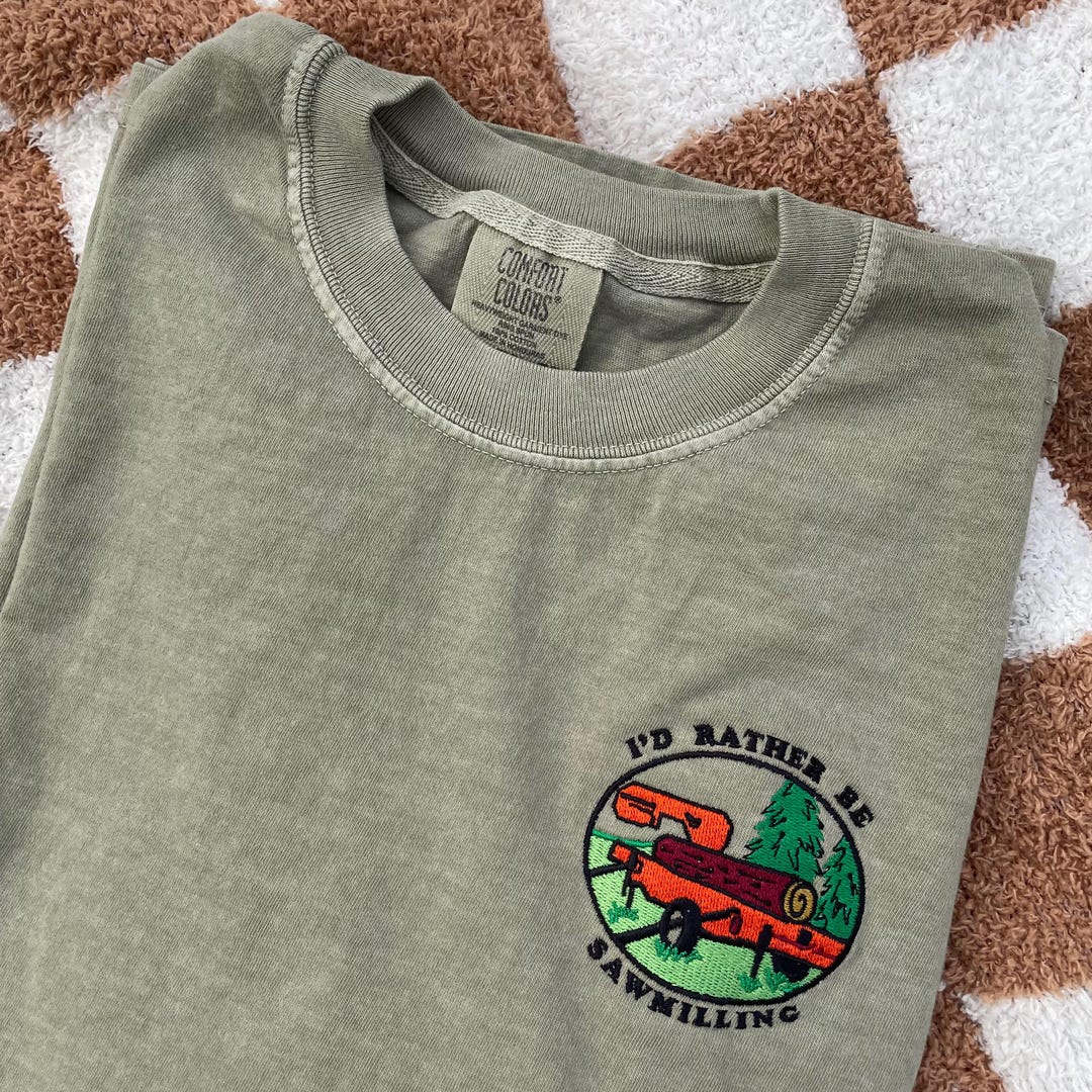 Embroidered Sawmilling Shirts, Lumberjack Shirts, Woodworker Shirts ...