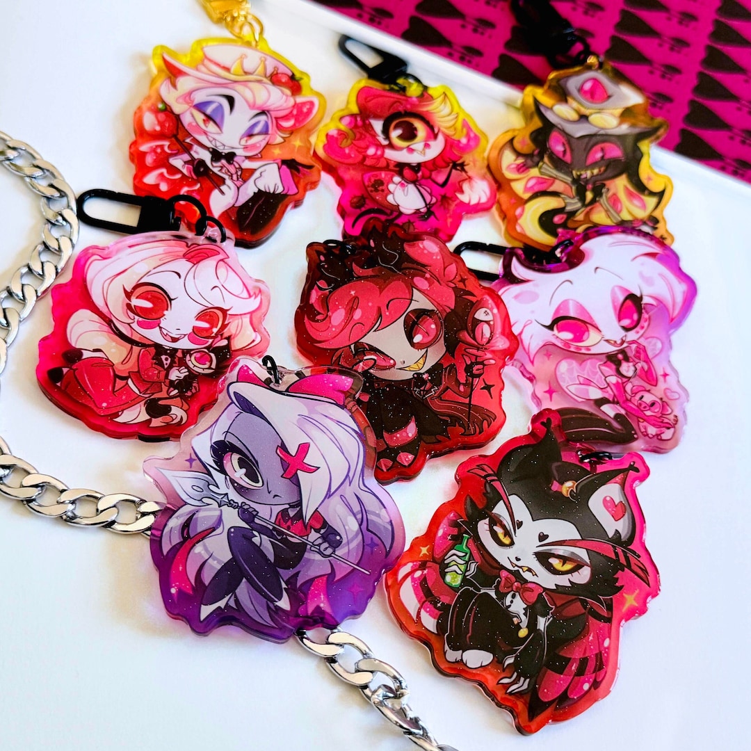 Hazbin Hotel | Acrylic Keychain | VOL.1 - Etsy