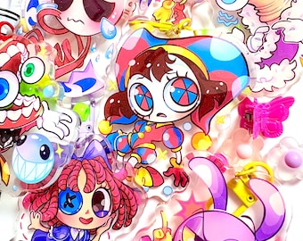 Jax and Gangle Shrink Plastic Keychain From the Amazing Digital Circus ...