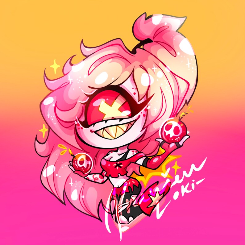 PREORDERS Hazbin Hotel Acrylic Keychains VOL.2 - Etsy