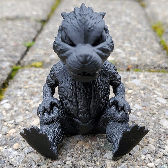 Godzilla Resin 3D Print - Etsy