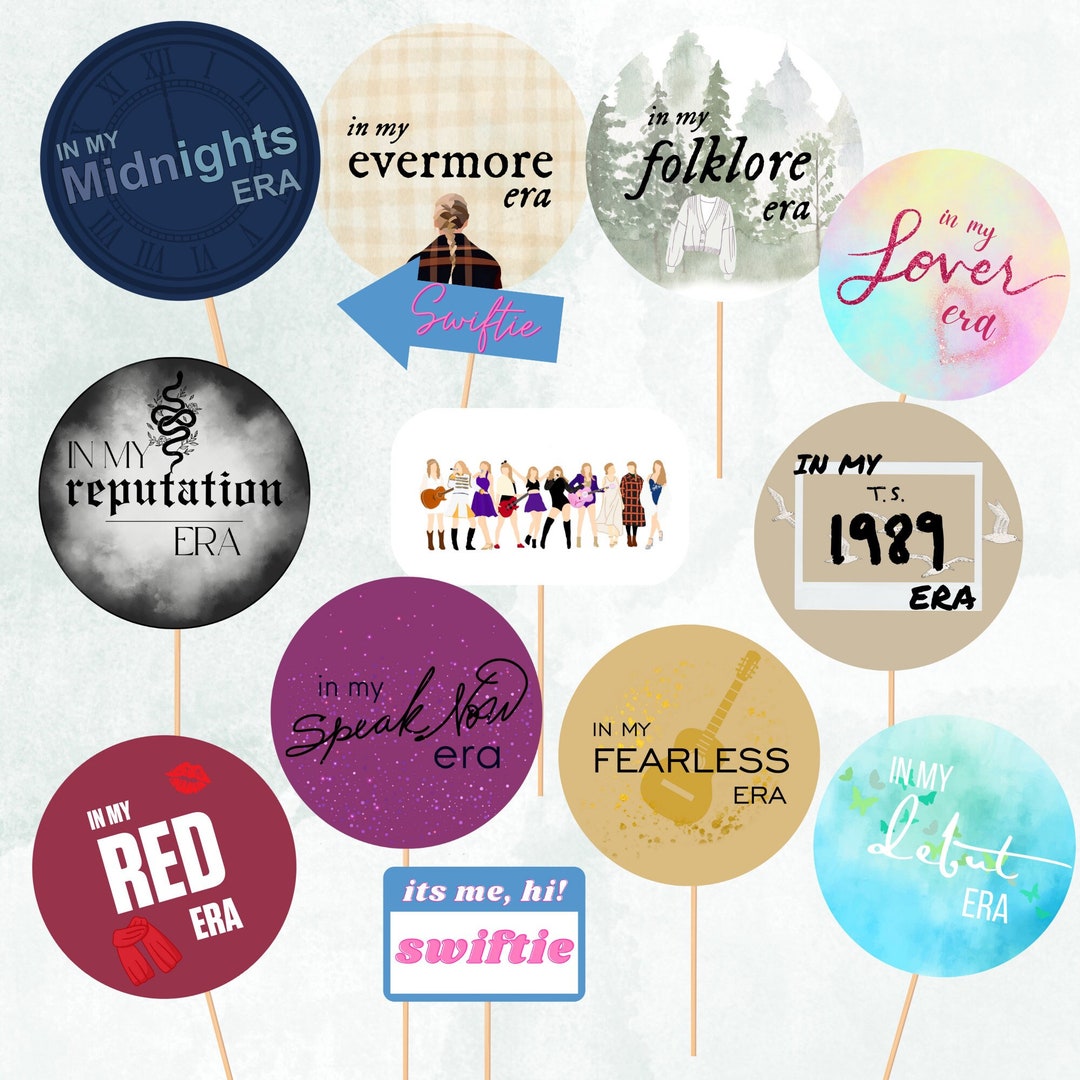 Taylor Swift Photo Booth Props Printable