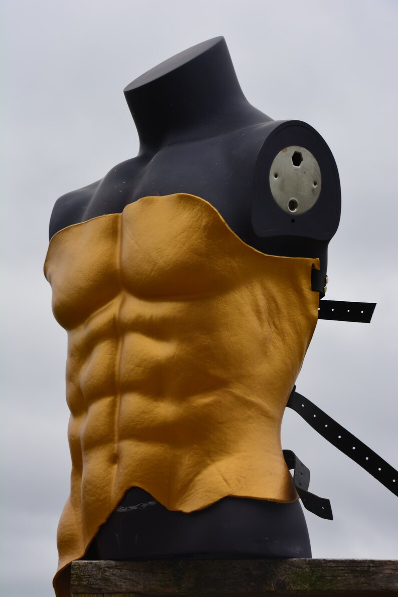 CUSTOM Schiaparelli Inspired Leather Corset With Abs - Etsy