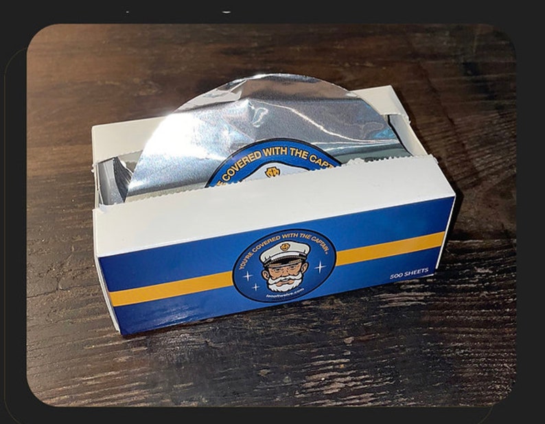 The Captain Disposable Drink Cover - 2 Boxes of 500 Sheets Each - Etsy
