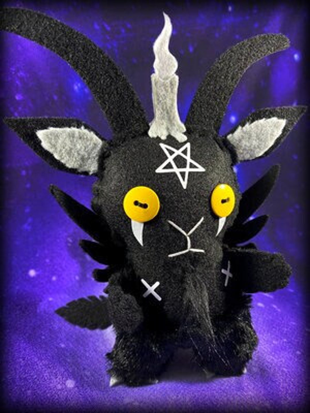 Baphomet Occult Plush - Etsy