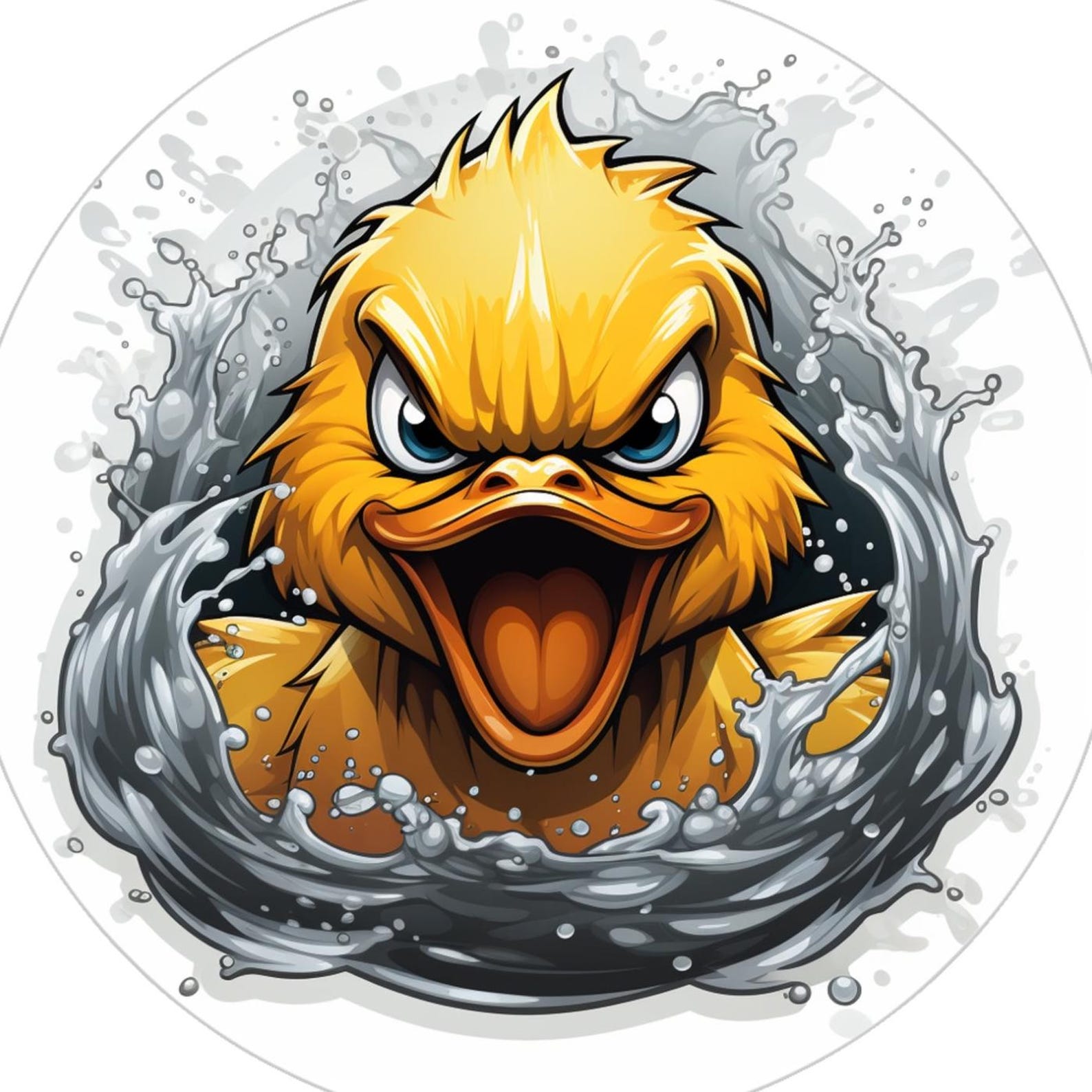 Mean Ducky - Show Your Jeep Attitude! - Etsy
