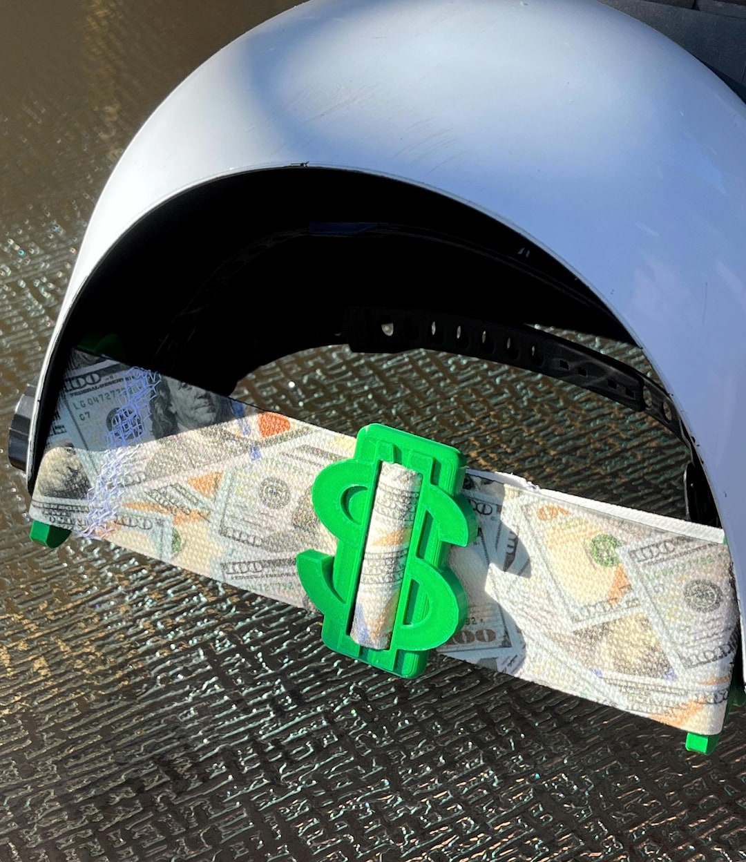 2” Welding Hood Strap Big Money for Fiber Metal, Outlaw, Pipeliner ...