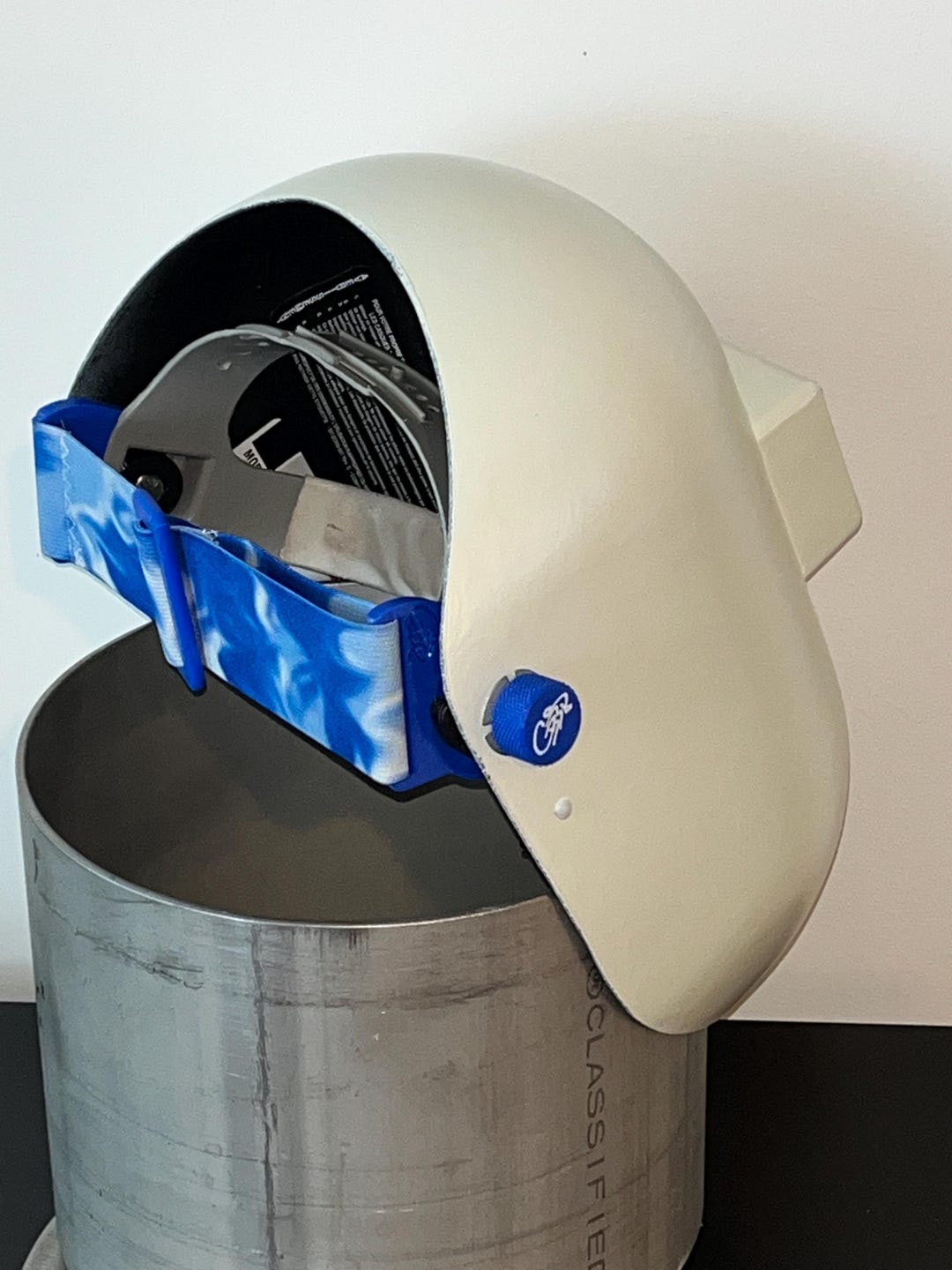Blue Smoke Band for Fibre-metal Hood With 1CR or 1CP Headgear - Etsy