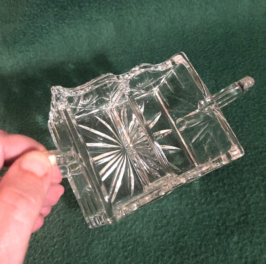 Crystal Sugar Packet Holder by Godinger Designs - Etsy