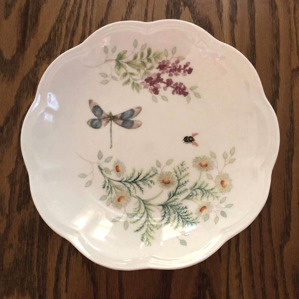 Butterfly Motif Plates - Etsy