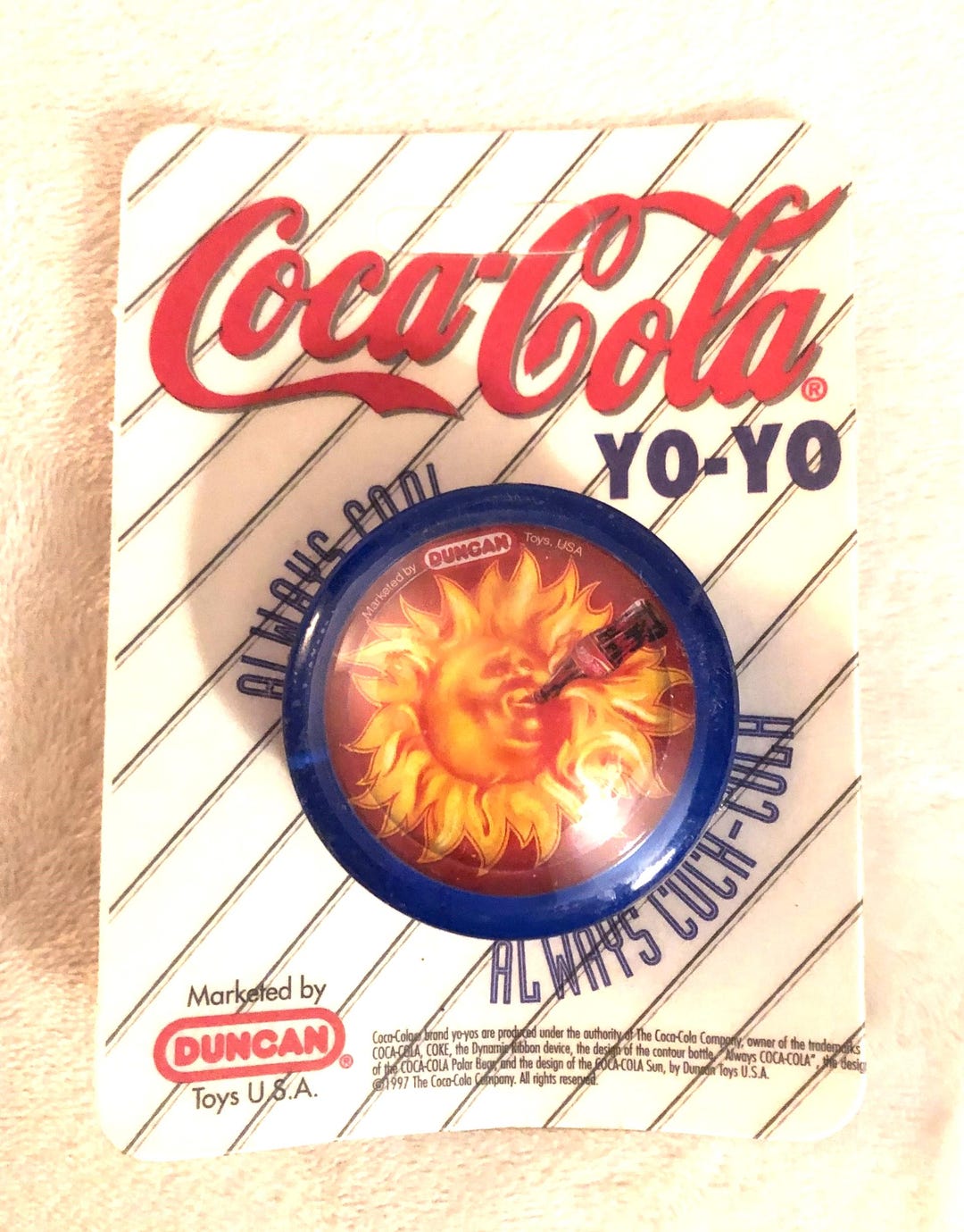 1994 Duncan Coca Cola Thirsty Sun Yo-yo. Factory Sealed - Etsy