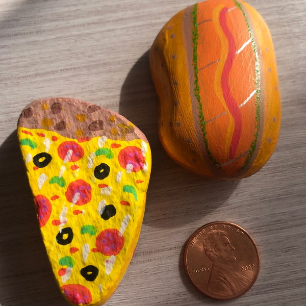 Painted Rocks Food - Etsy