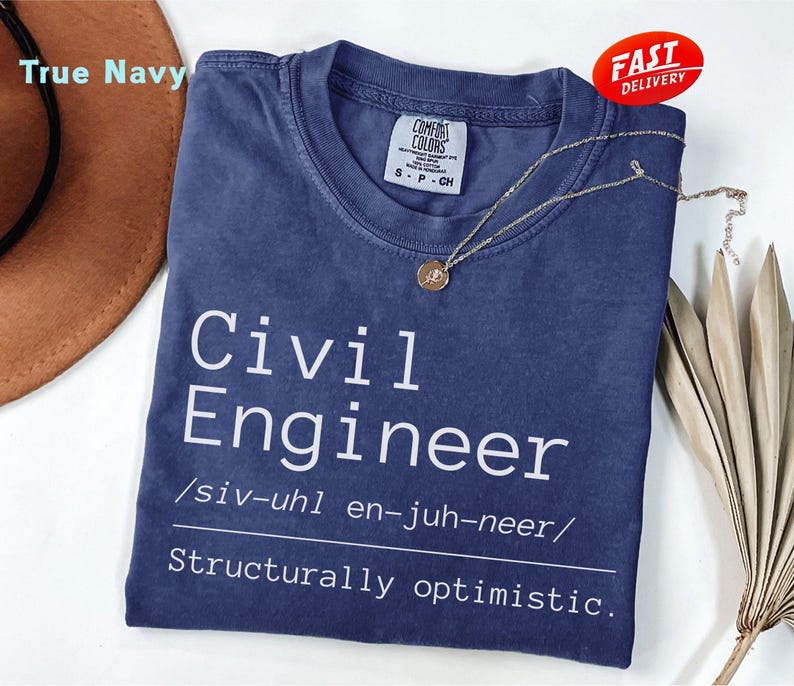 Funny Civil Engineer Definition T-shirt, Comfort Colors® Engineering ...