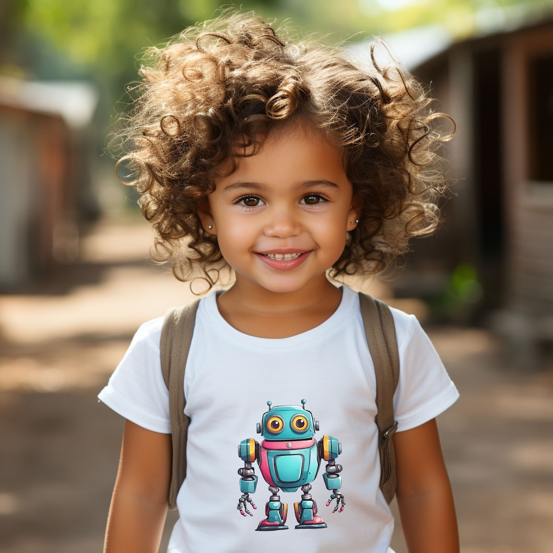 Robot Shirt for Kids Robot Birthday Shirt Boys Robot - Etsy