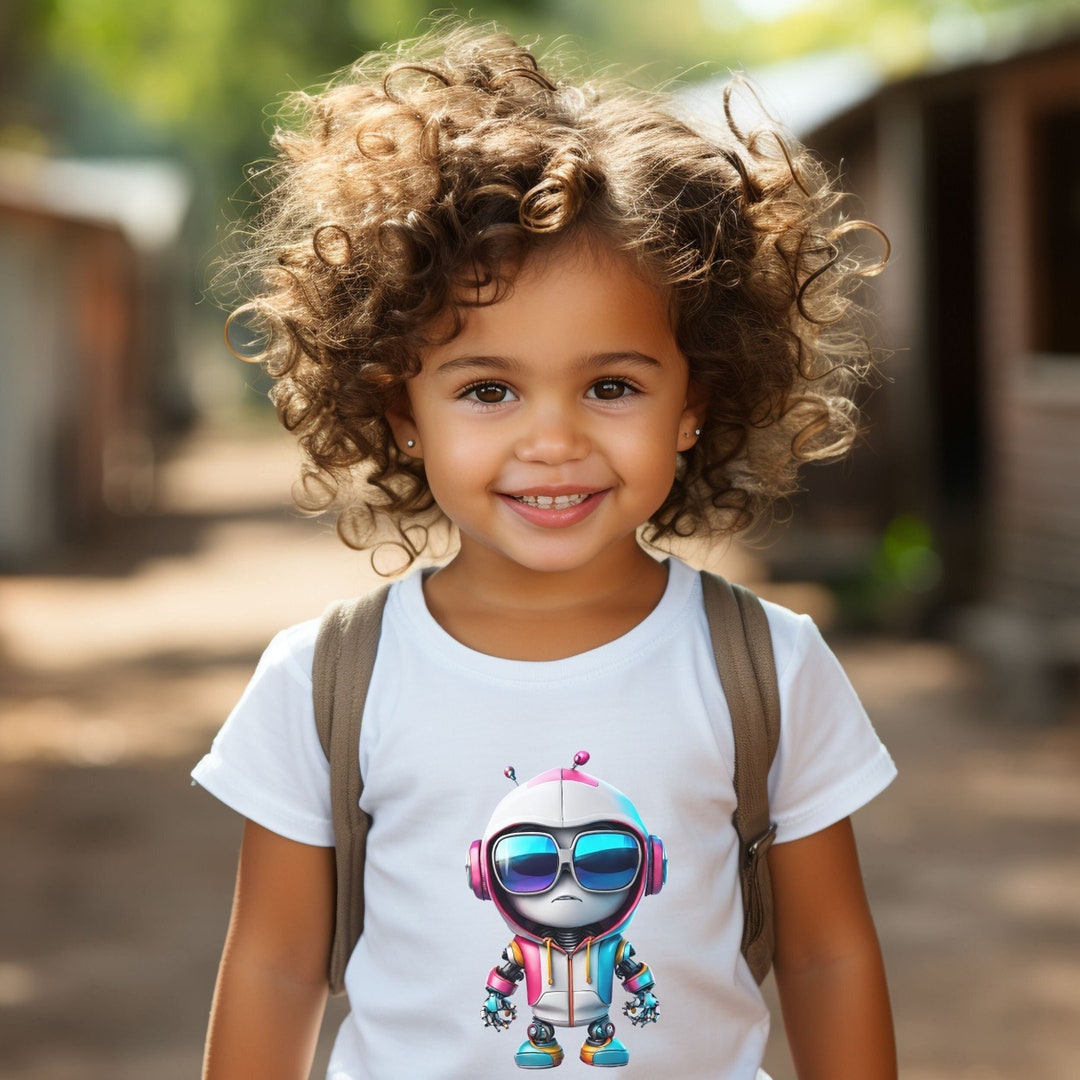 Robot Shirt for Kids, Robot Birthday Shirt, Boys Robot T-shirt, Girls ...