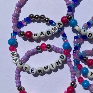 Taylor Swift Friendship Bracelet | Single Friendship Bracelet | Eras ...