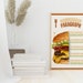 Paragraph Writing Hamburger Model Printable Poster, English Classroom ...
