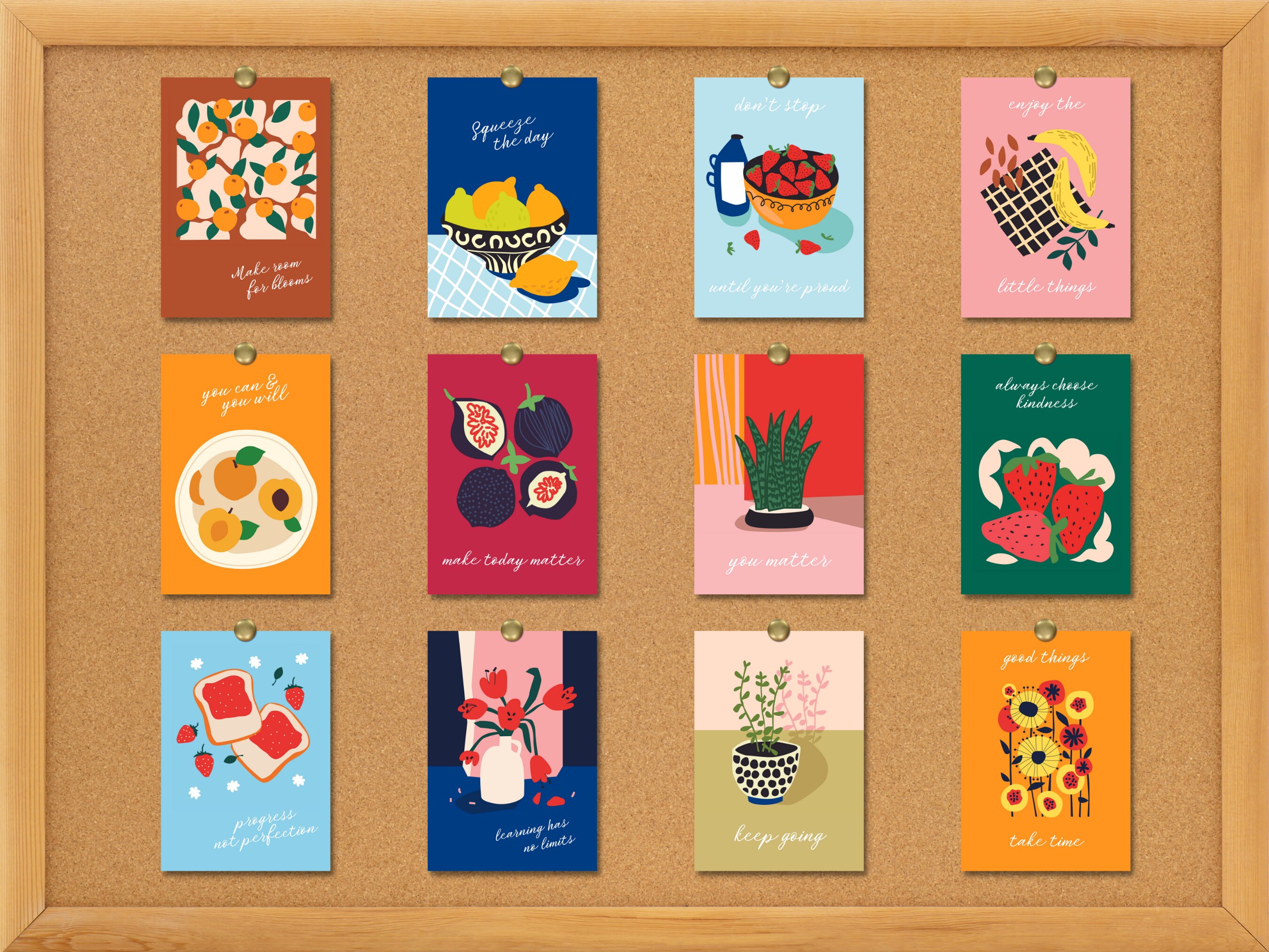 Growth Mindset Printable Poster Set of 12, Middle and High School ...