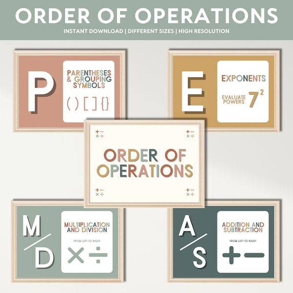 Math Bulletin Board - Etsy