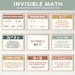 Divisibility Rules Printable Poster Set of 12, Middle and High School ...
